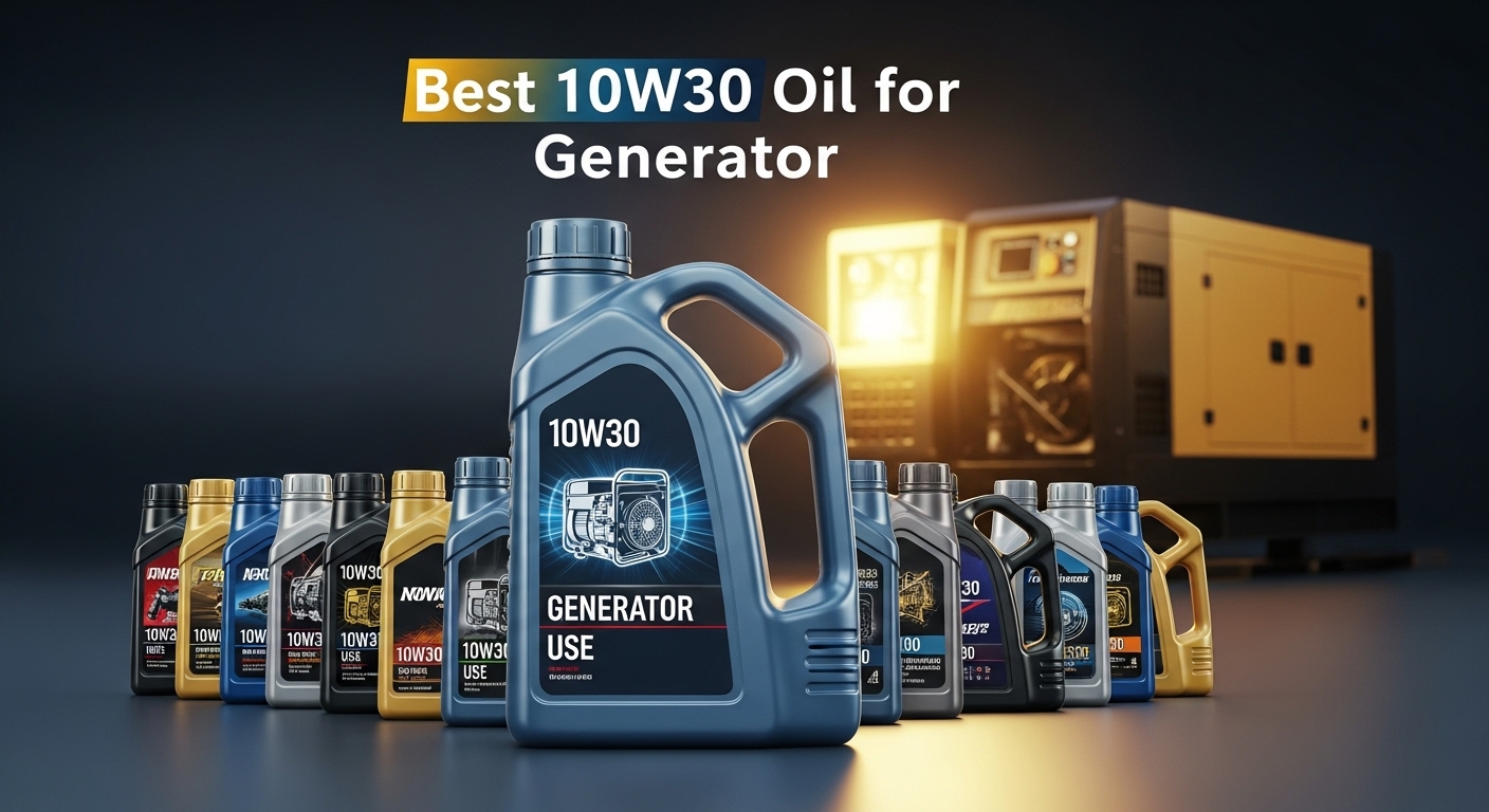 Best 10W30 Oil for Generator: Top Picks for Reliable Power